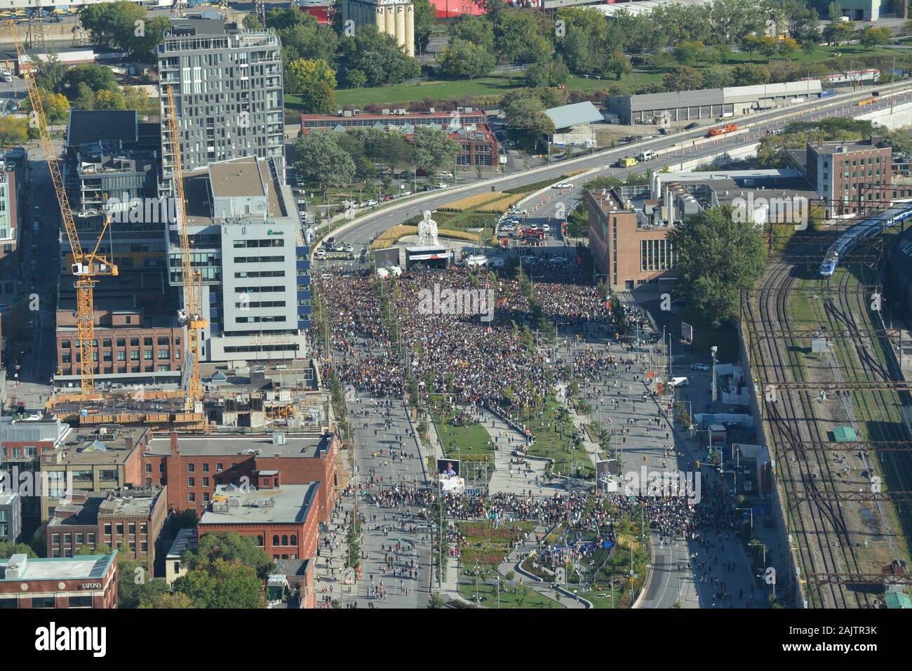 Marche pour le climat de Montréal // Montreal Climate March, September ...