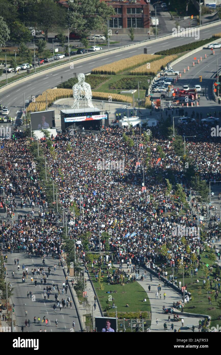 Marche pour le climat de Montréal // Montreal Climate March, September ...