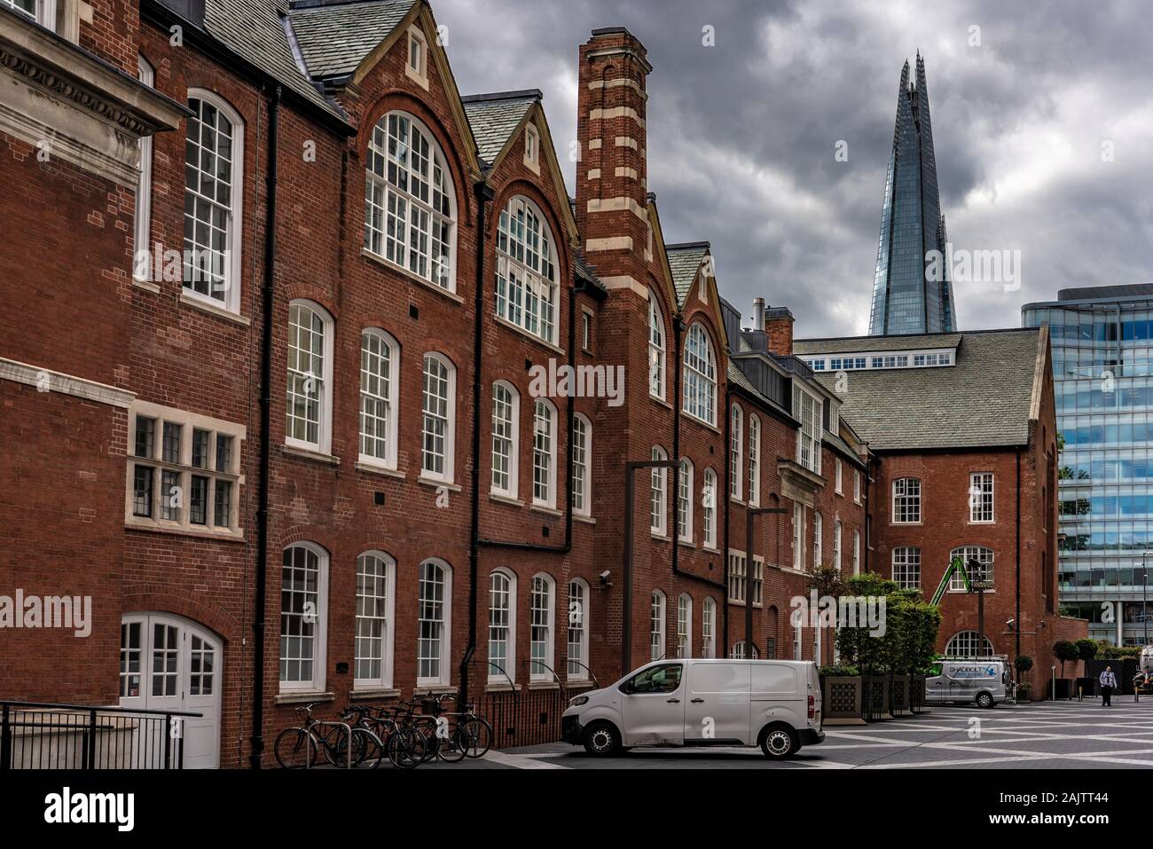LONDON, UNITED KINGDOM - SEPTEMBER 18: This is a view of traditional ...