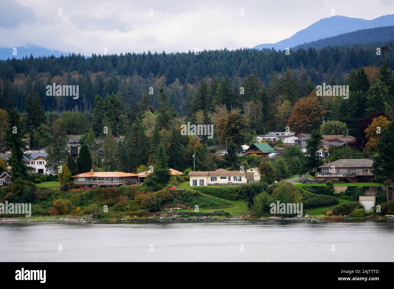 Campbell River, Vancouver Island, British Columbia, Canada Stock Photo ...