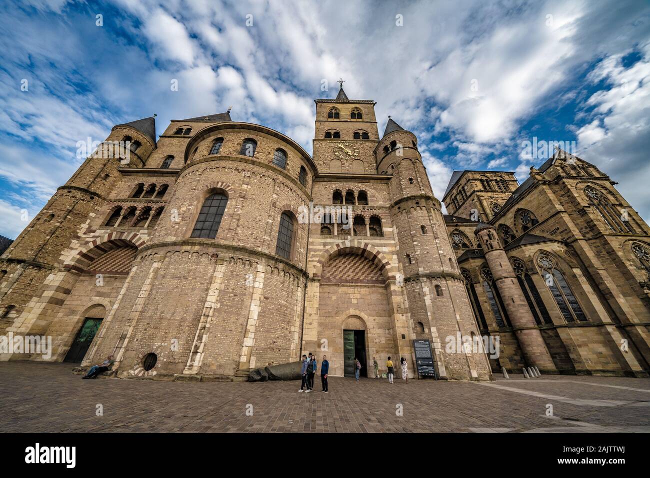TRIER, GERMANY - SEPTEMBER 22: St Peter's Cathedral also known as Trier ...