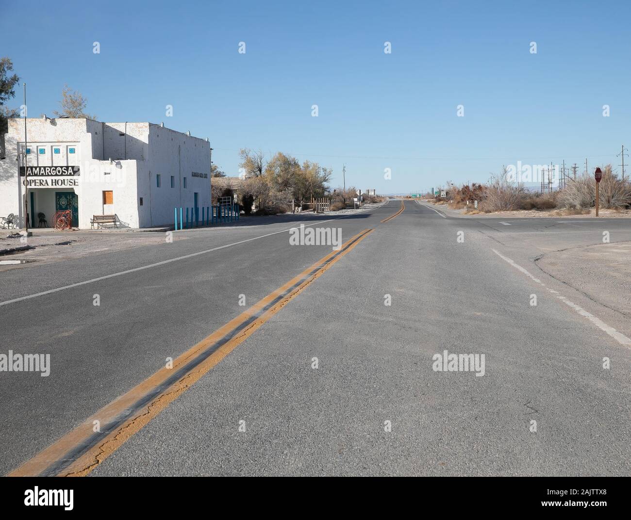 Amargosa Opera House in Death Valley Junction in California USA Stock ...