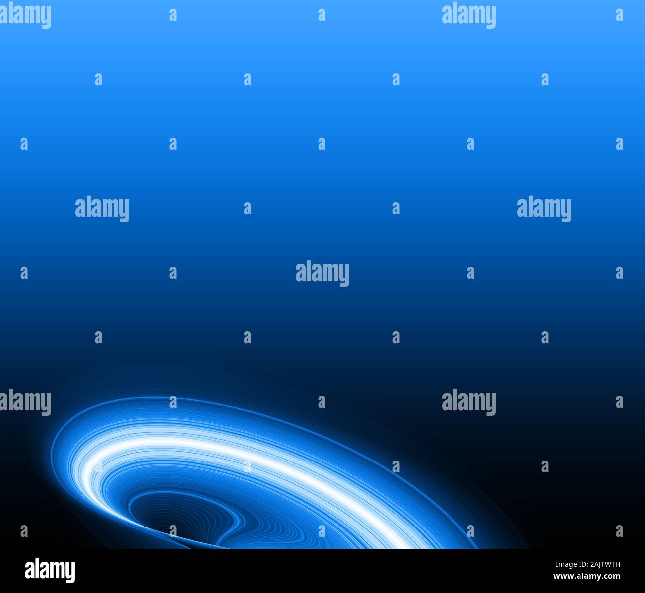 Bending light on a Gradient Blue and Dark background Stock Photo - Alamy