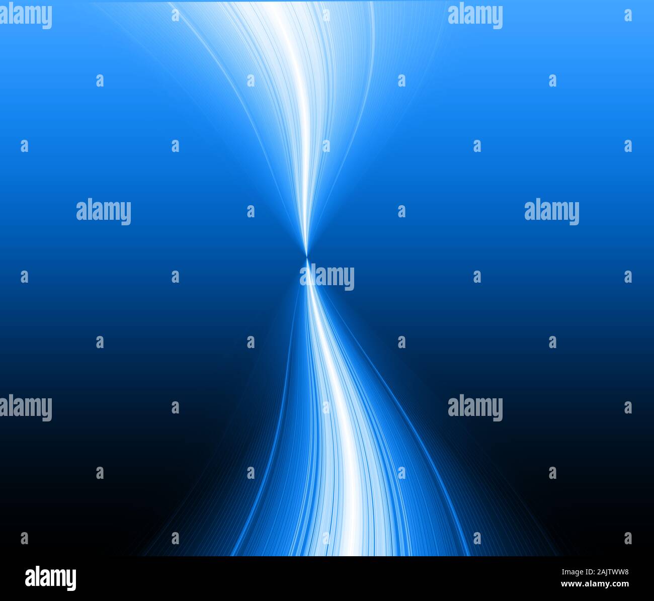 Bending light on a Gradient Blue and Dark background Stock Photo - Alamy