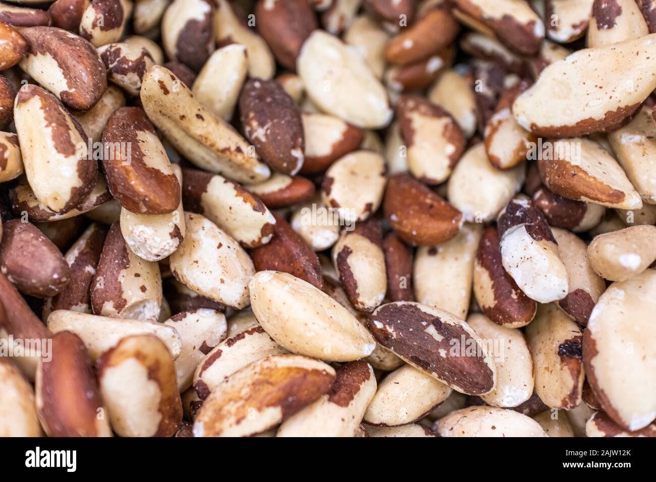 Brazil Nuts on display in a grocery store Stock Photo - Alamy