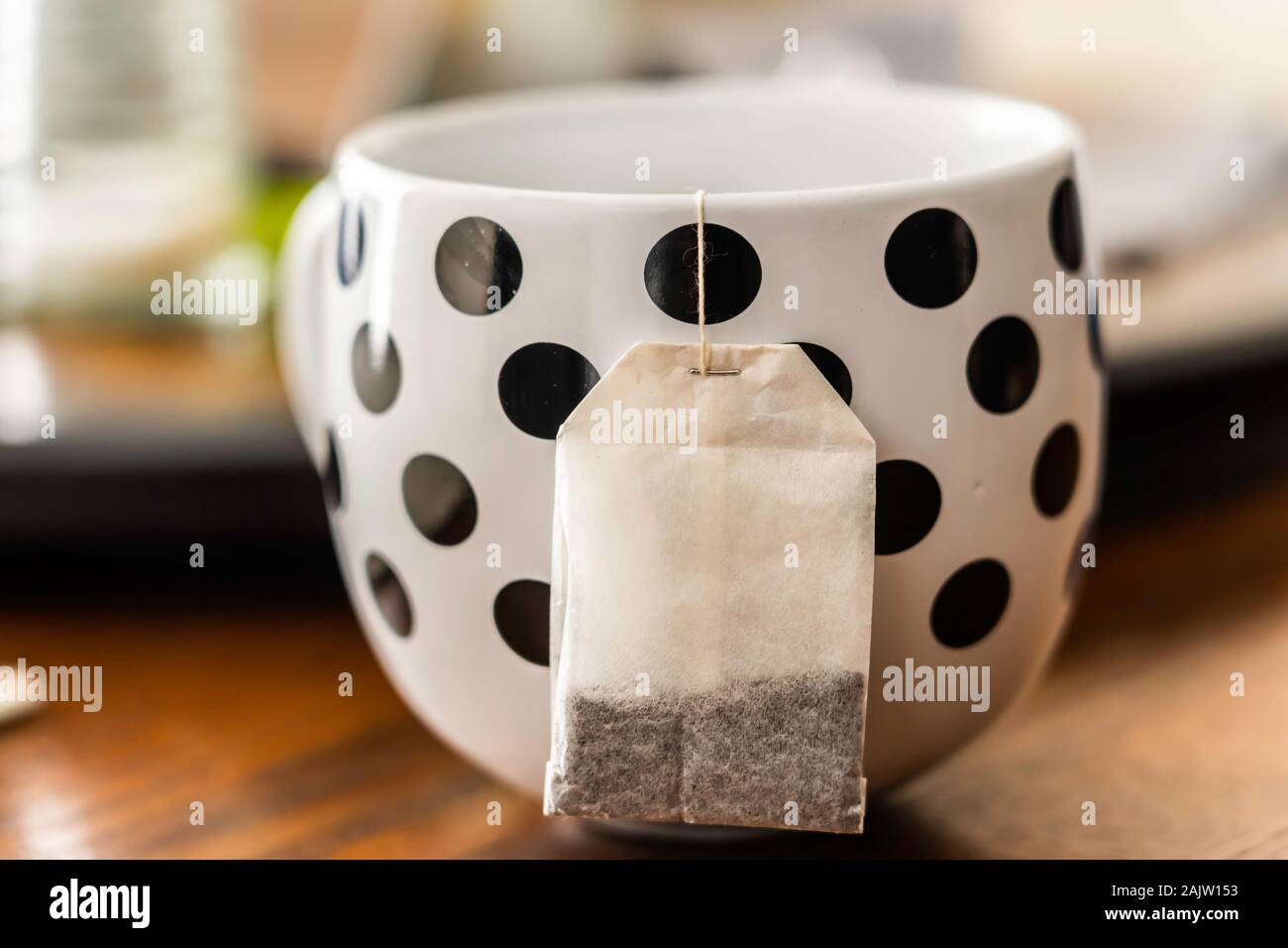 Hanging tea bag hi-res stock photography and images - Alamy