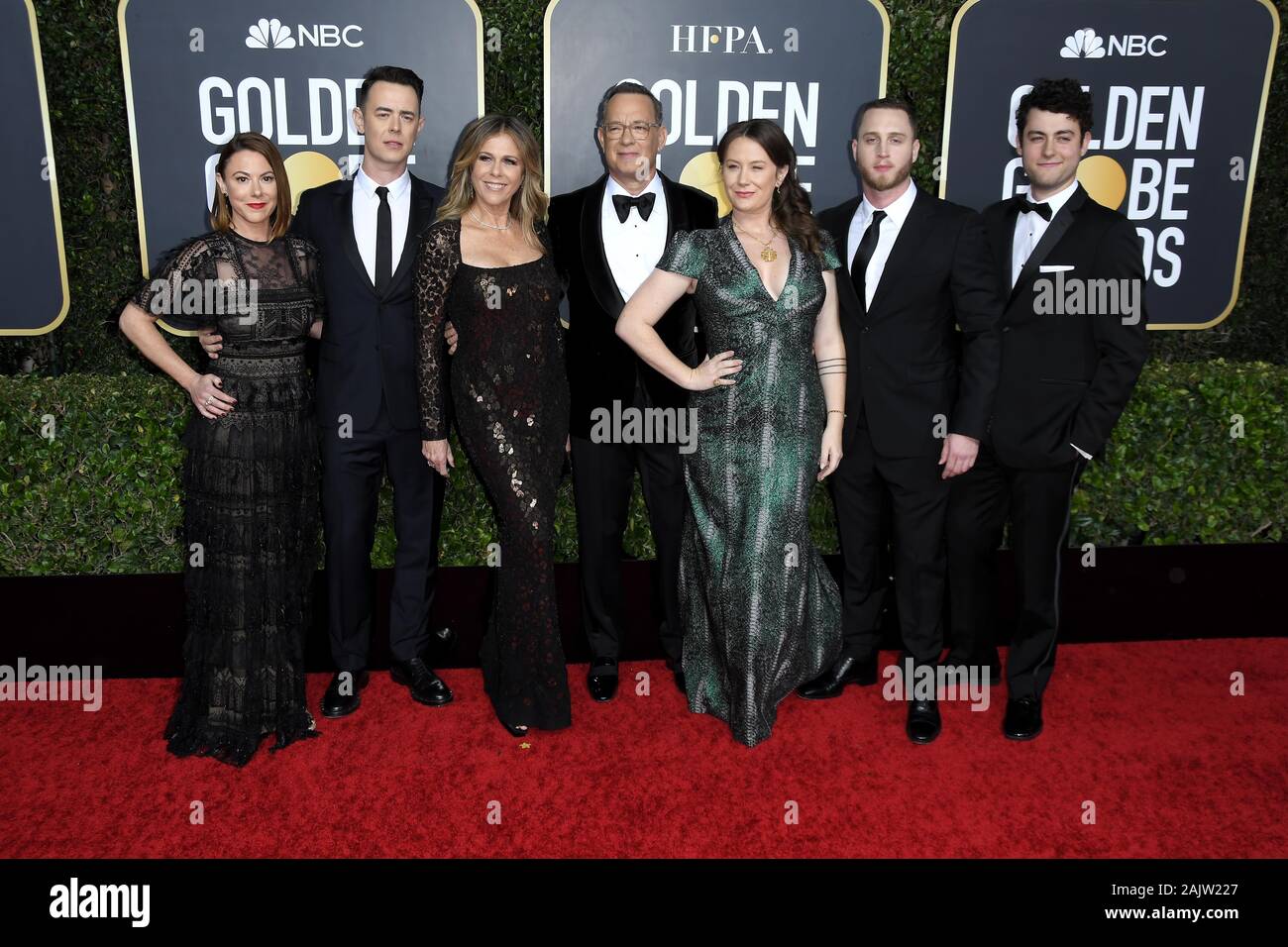 Los Angeles, California, USA. 05th Jan, 2020. Samantha Bryant, Colin ...