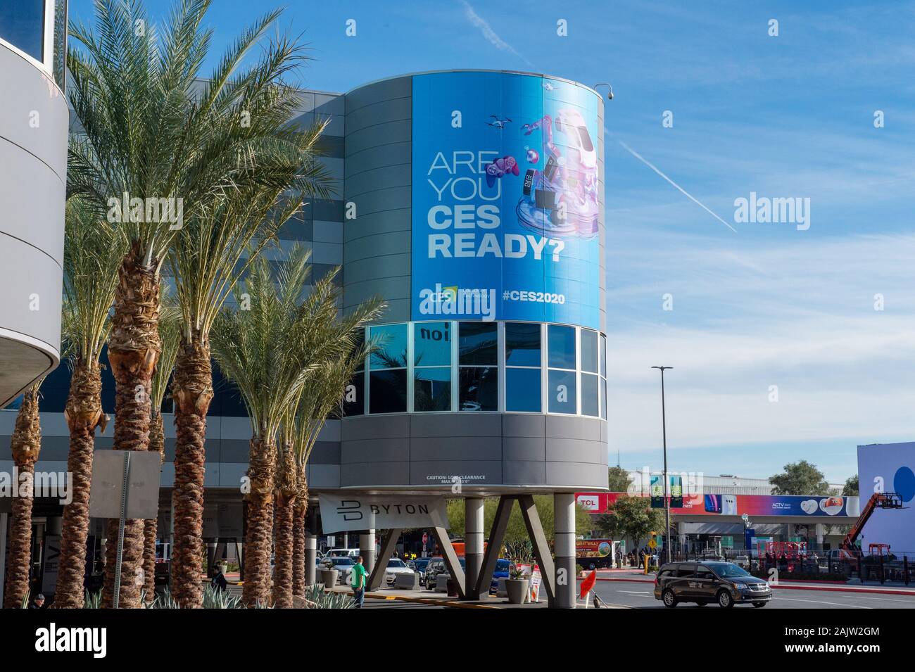 Las Vegas, USA. 05th Jan, 2020. The Las Vegas Convention Center before ...