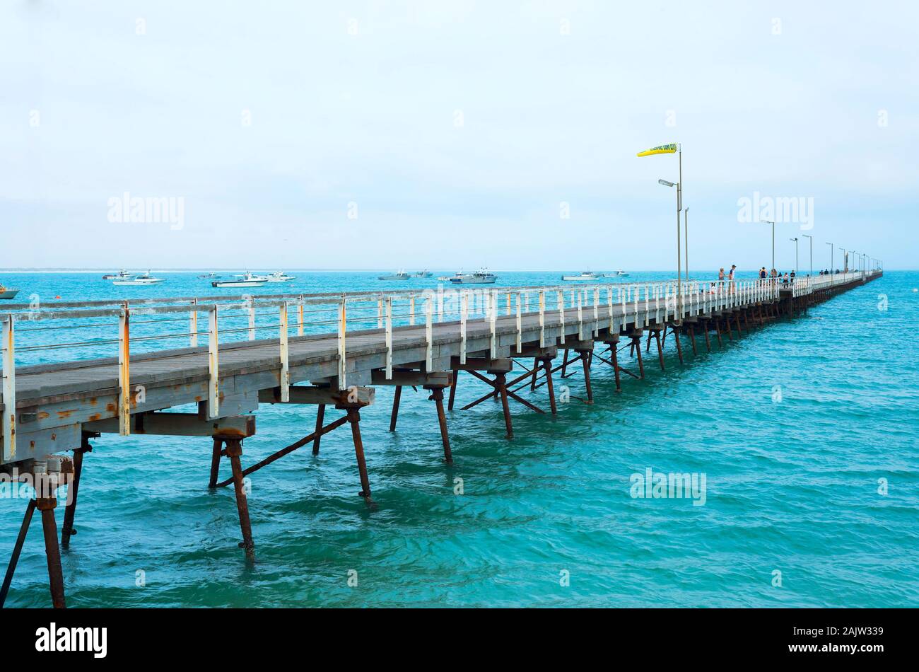The Beachport Jetty is the second longest in the state measuring 772 ...