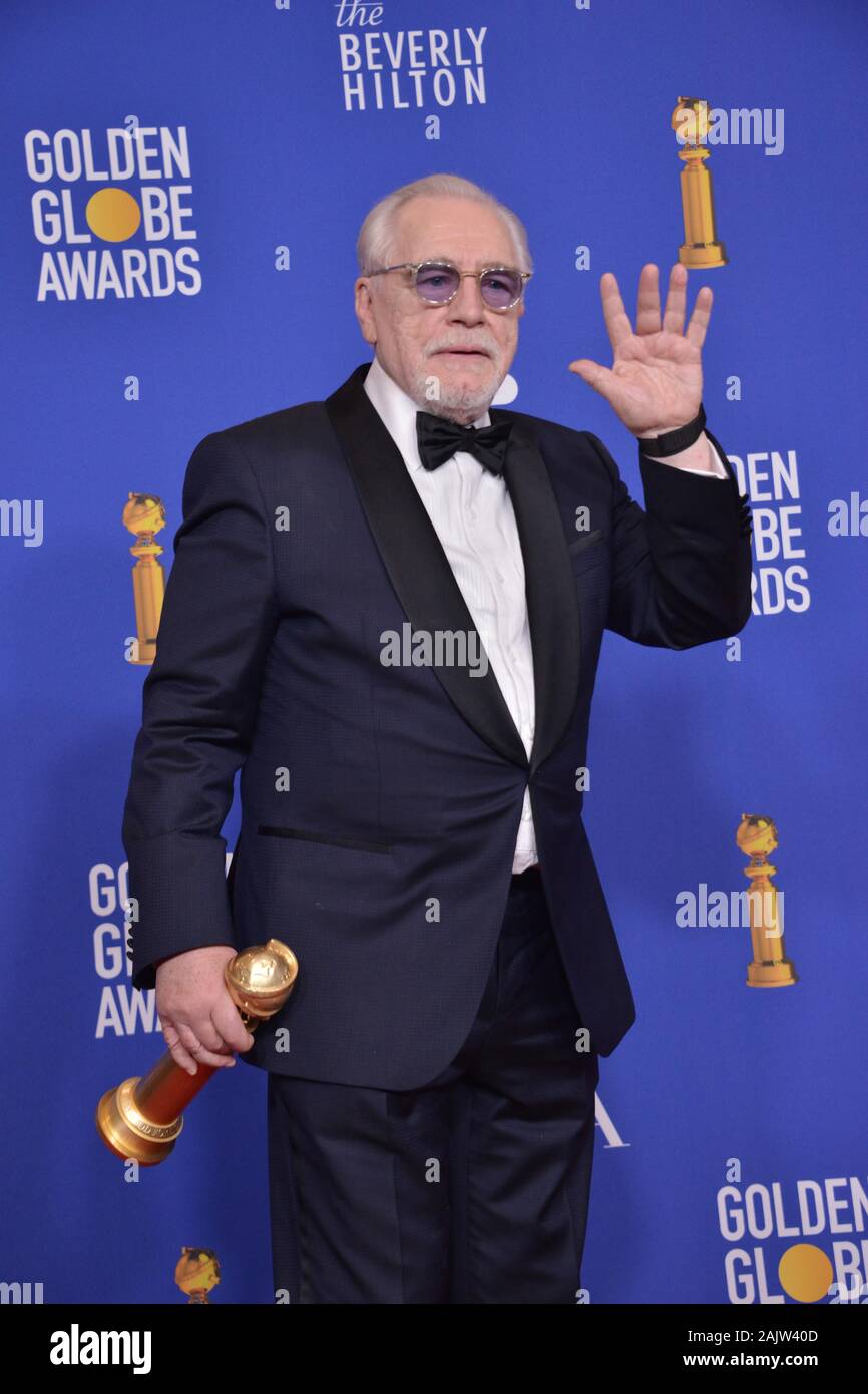 Los Angeles, California, USA. 05th Jan, 2020. Brian Cox, winner of the ...