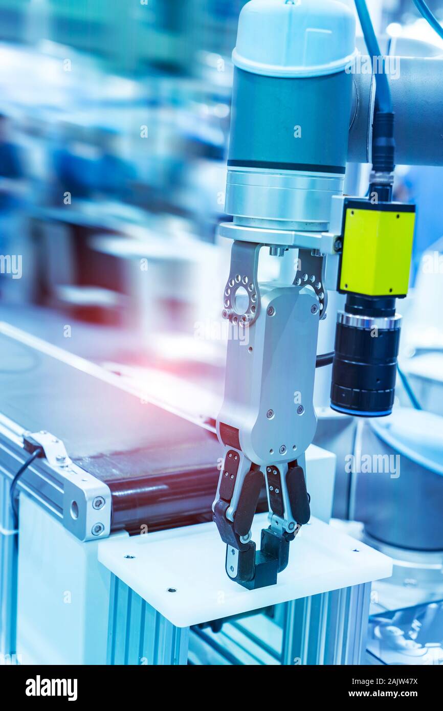 Robotic And Automation System Control Application On Automate Robot Arm
