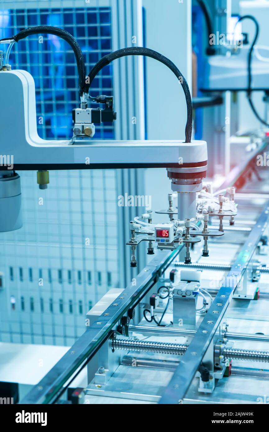 Robotic And Automation System Control Application On Automate Robot Arm 