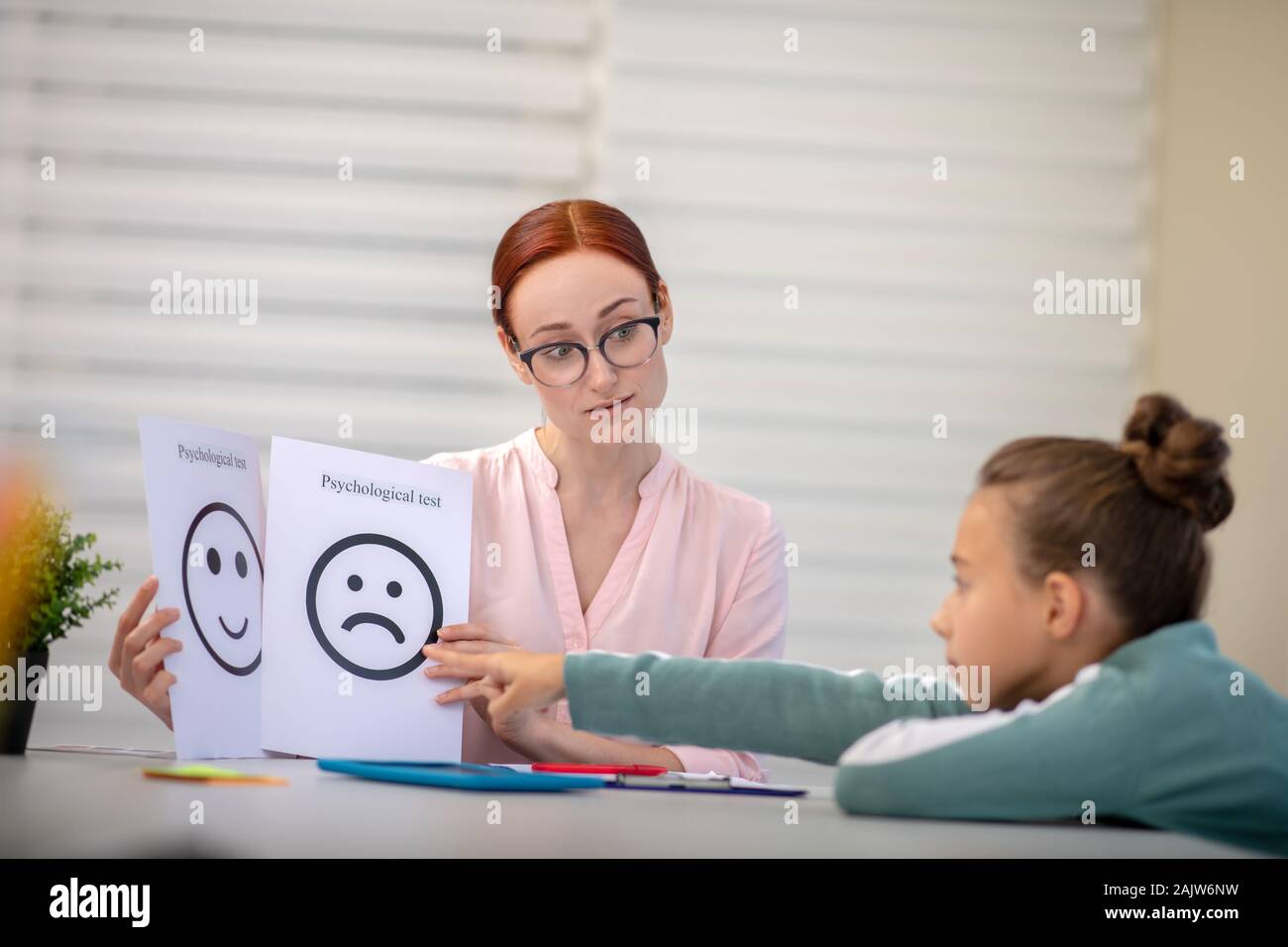 Worried teacher classroom hi-res stock photography and images - Alamy