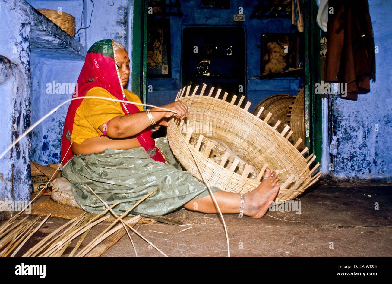 Bamboo weaving containers hi-res stock photography and images - Alamy