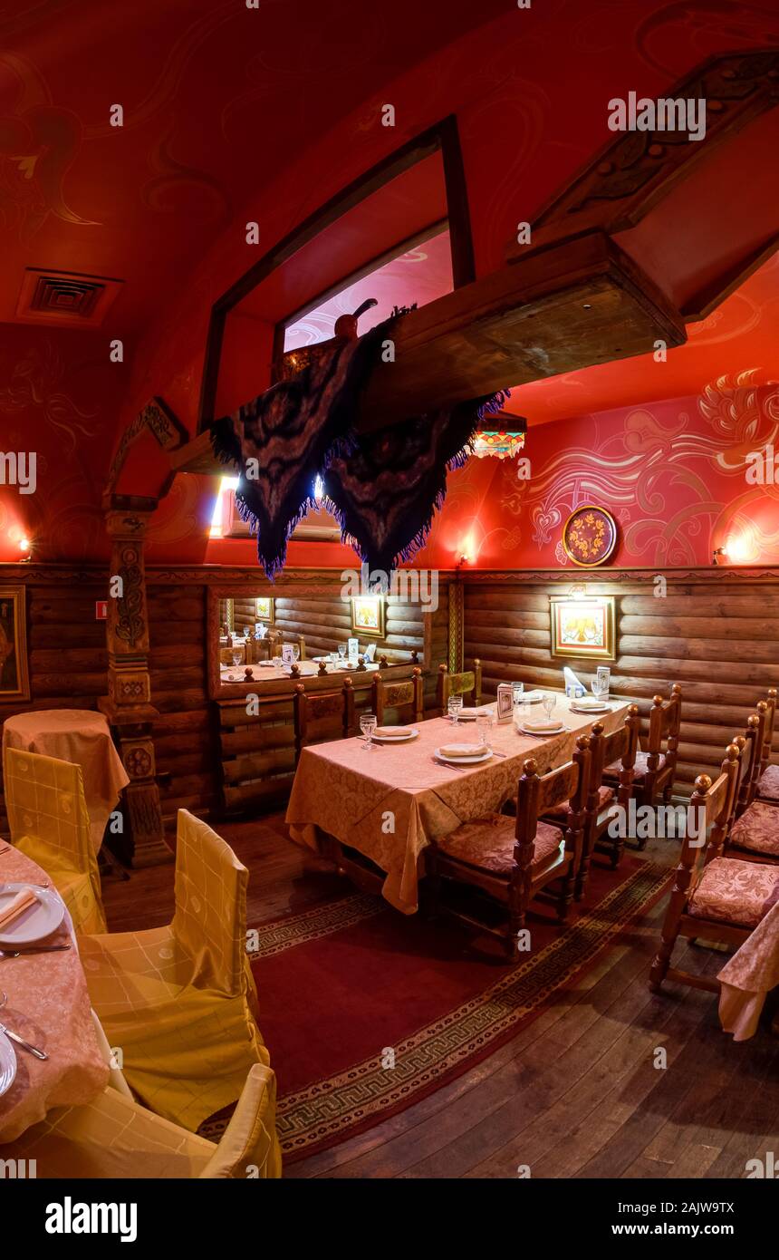 Restaurant interior shot Stock Photo - Alamy