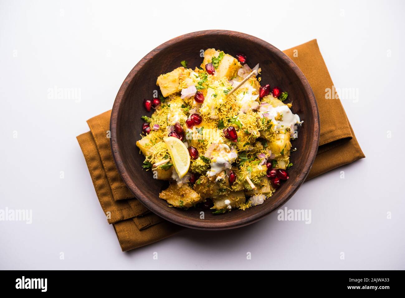 Aloo chaat or Alu chat is a popular street food originating from the ...