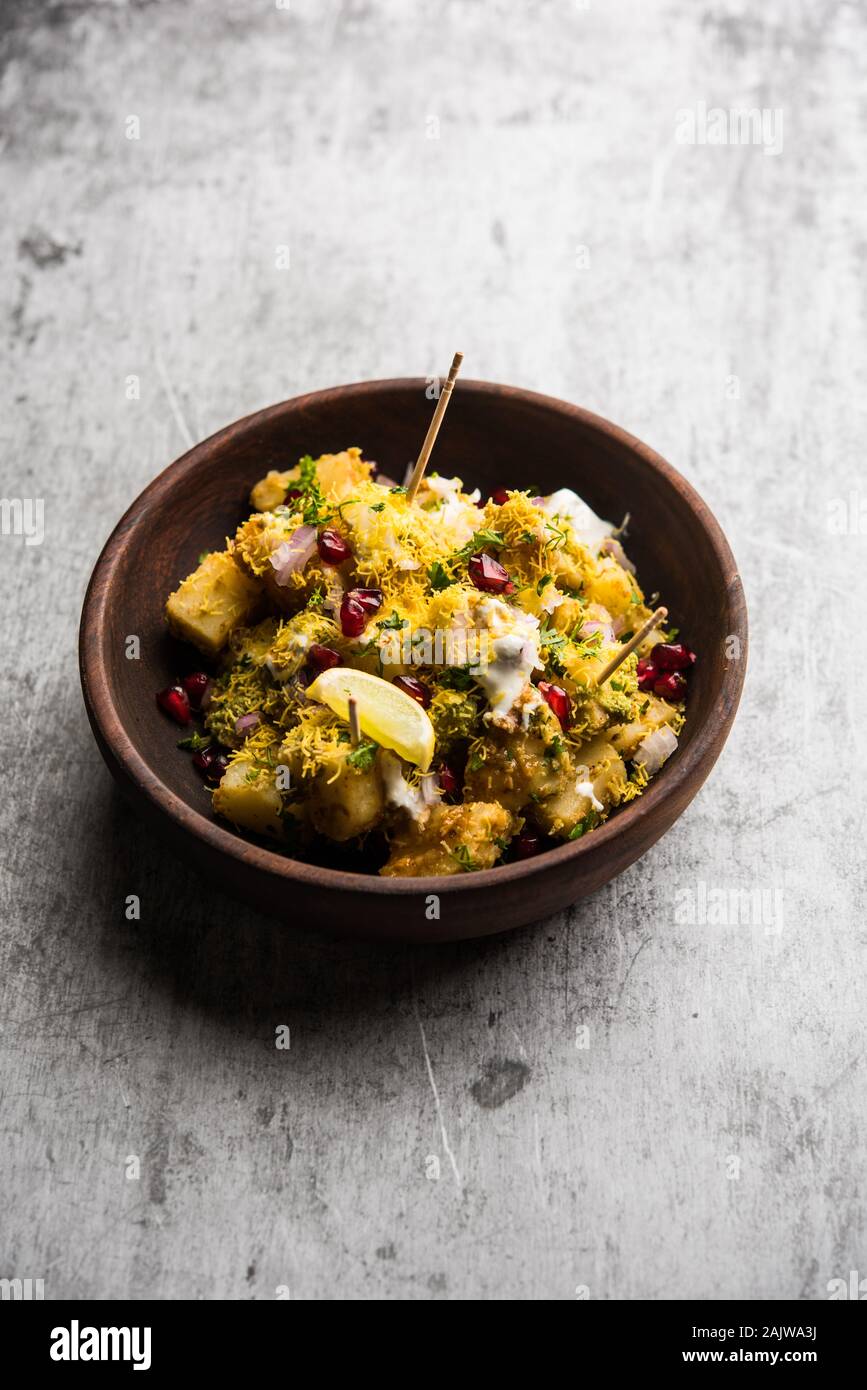 Aloo chaat or Alu chat is a popular street food originating from the ...