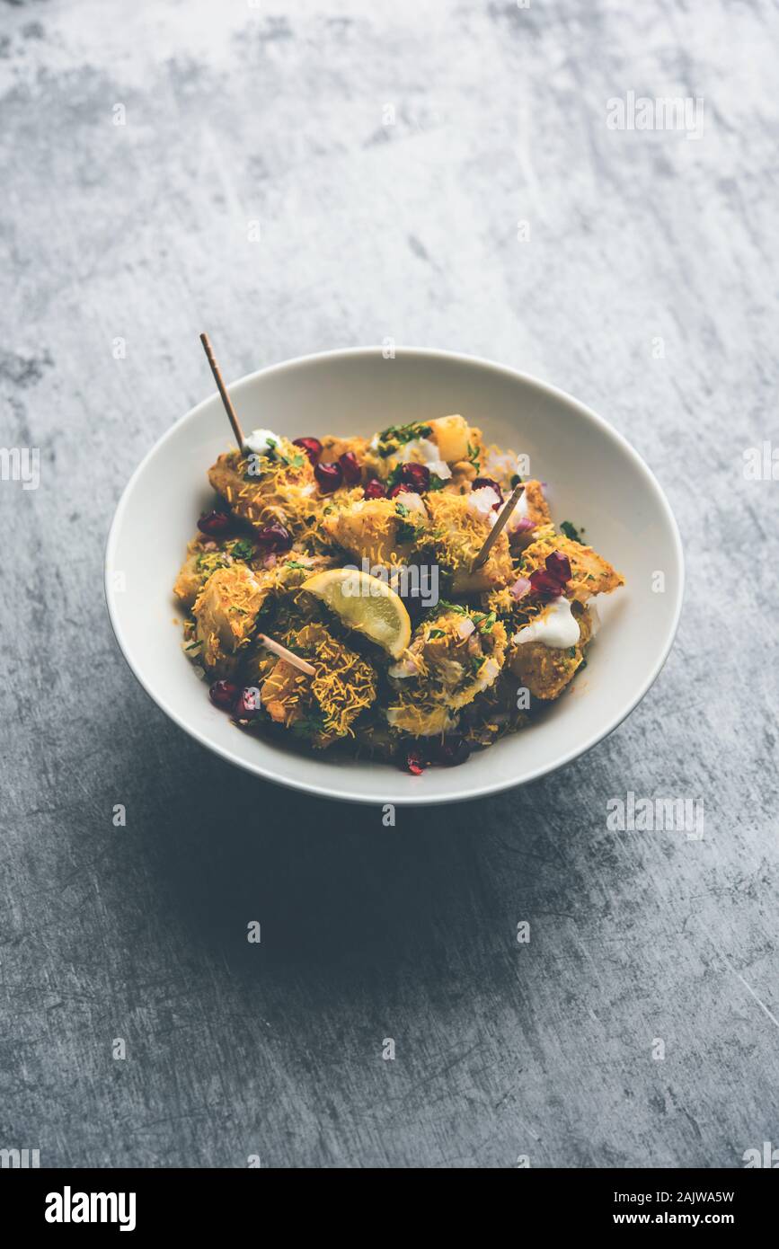 Aloo chaat or Alu chat is a popular street food originating from the ...