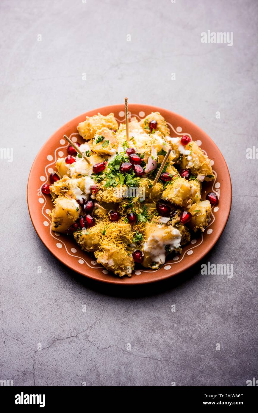 Aloo chaat or Alu chat is a popular street food originating from the ...