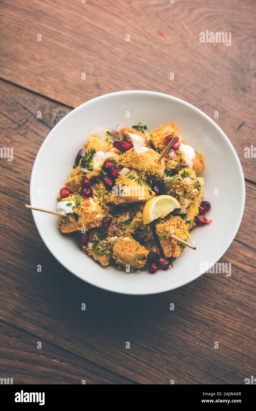 Aloo chaat or Alu chat is a popular street food originating from the ...