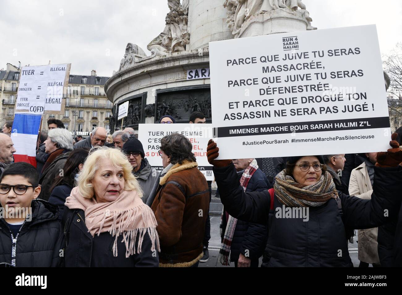Murder of sarah halimi hi-res stock photography and images - Alamy