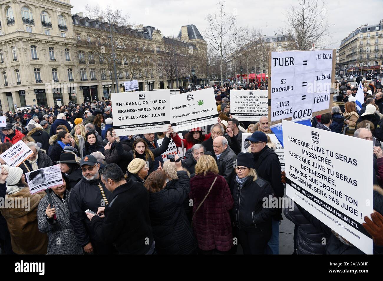 Murder of sarah halimi hi-res stock photography and images - Alamy