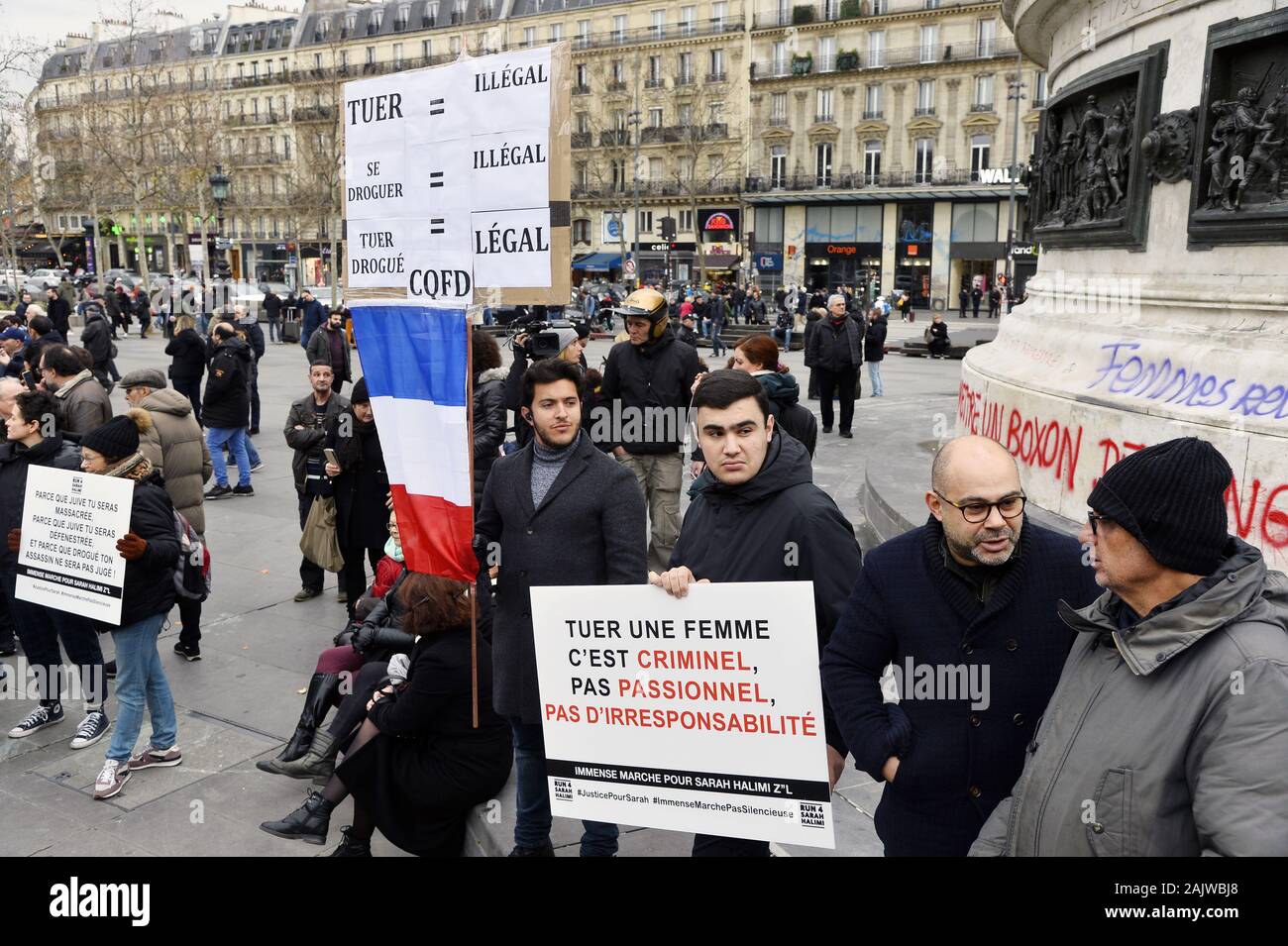 Murder of sarah halimi hi-res stock photography and images - Alamy