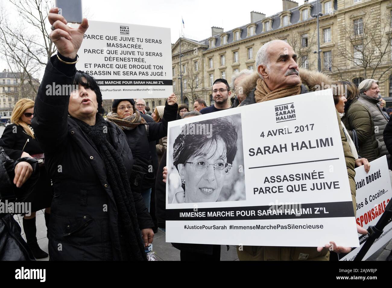 Murder of sarah halimi hi-res stock photography and images - Alamy