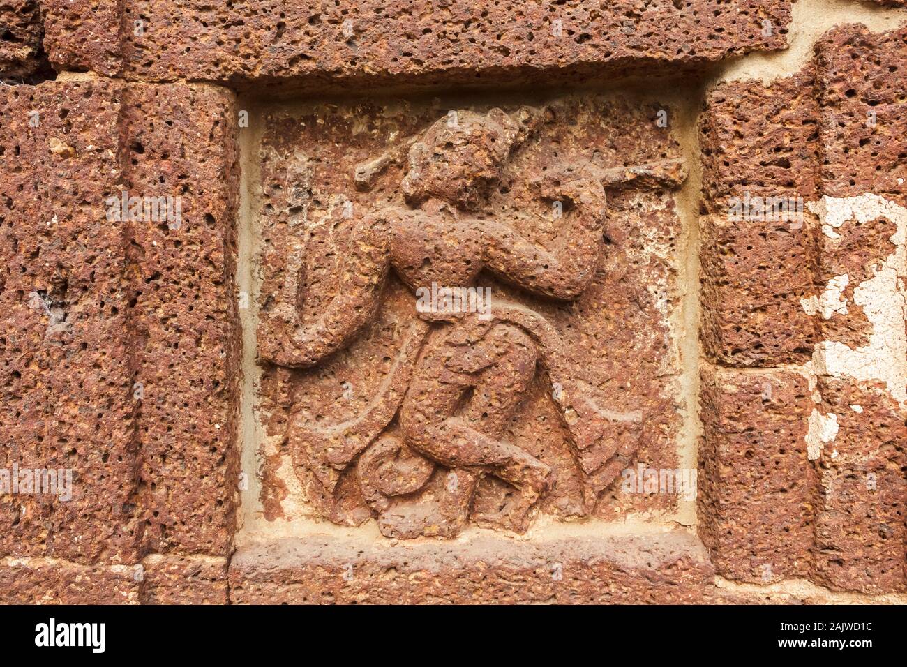 Laterite brick texture hi-res stock photography and images - Alamy