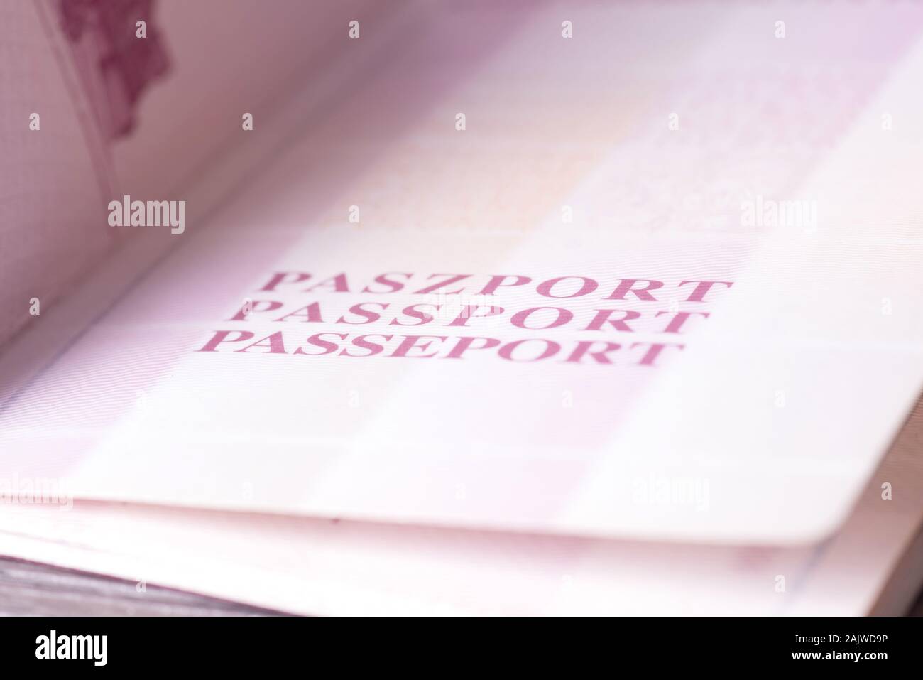 Polish passport hi-res stock photography and images - Alamy