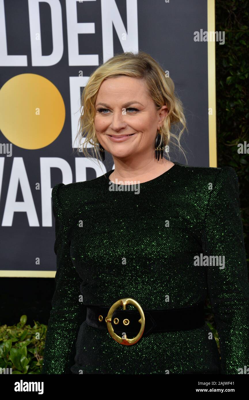 Los Angeles, California, USA. 05th Jan, 2020. Amy Poehler arriving at ...