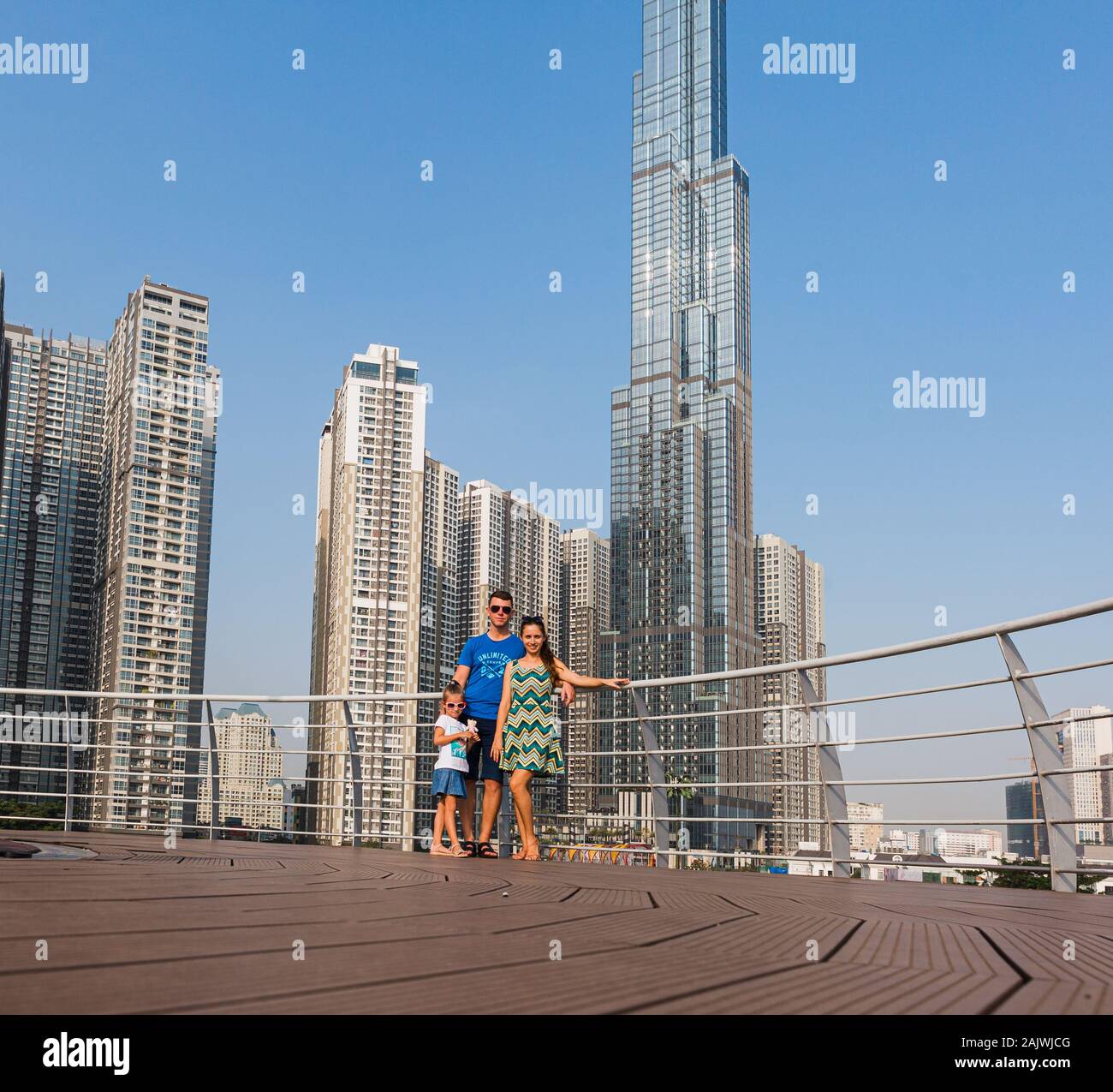 Saigon Vietnam, Dcember 2019 - family stay near Landmark 81 is a super ...