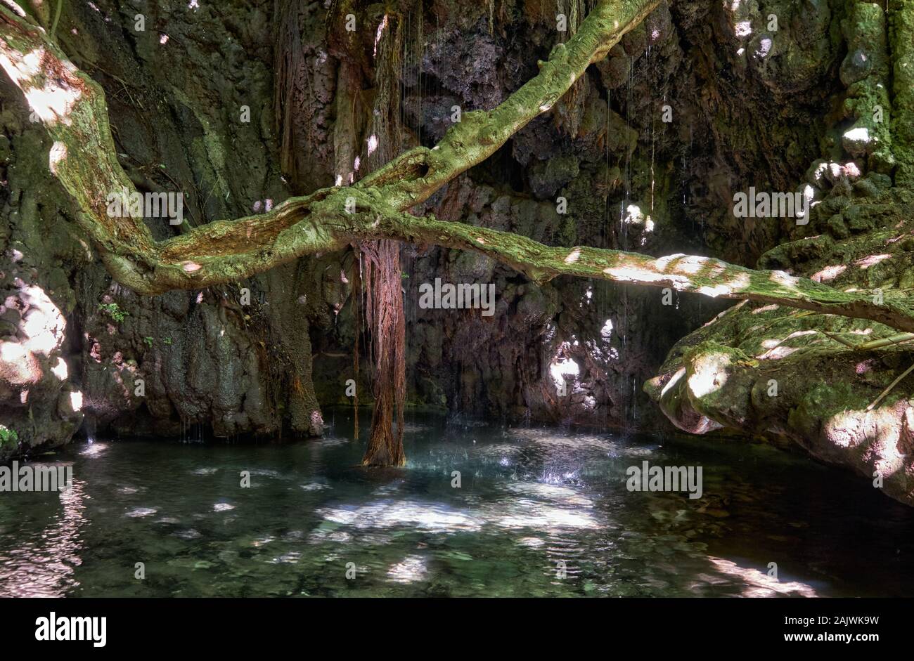 The famous mythological site - Baths of Aphrodite – the beautiful pool ...