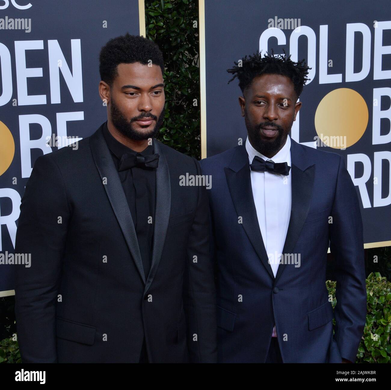 Beverly Hills, United States. 05th Jan, 2020. (l-r) Djibril Zonga and ...