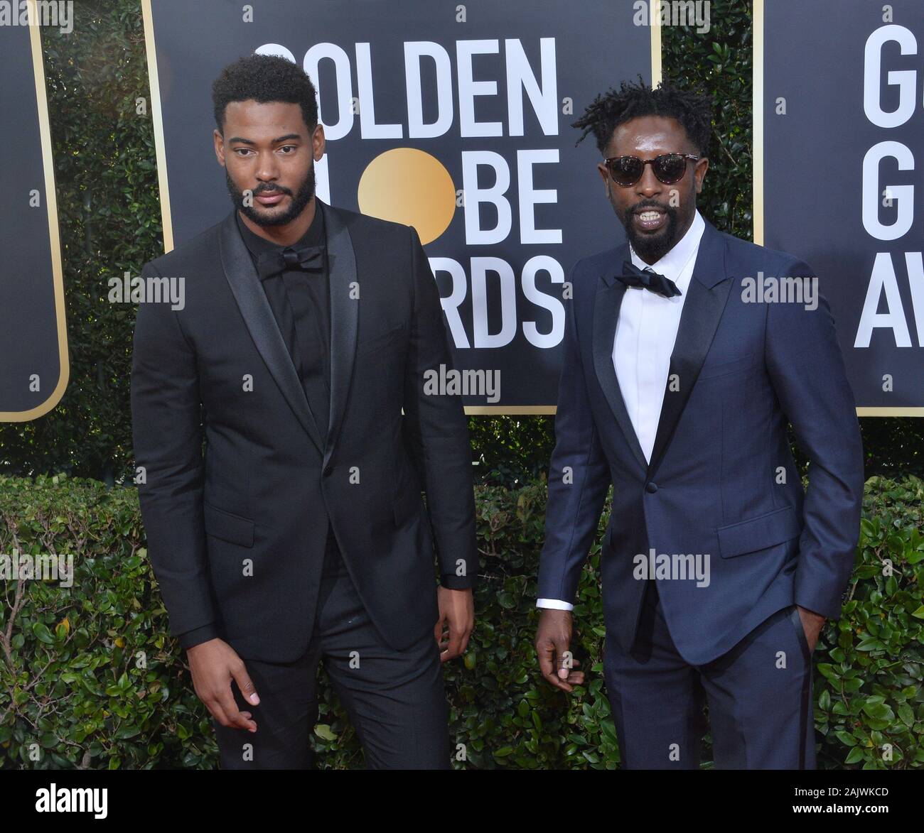 Beverly Hills, United States. 05th Jan, 2020. (l-r) Djibril Zonga and ...