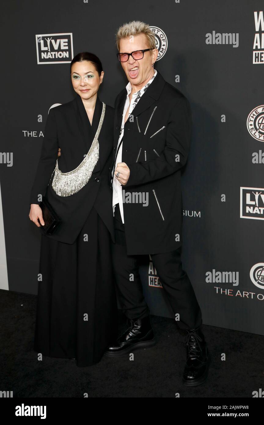 Celebrities billy idol and china chow hi-res stock photography and ...