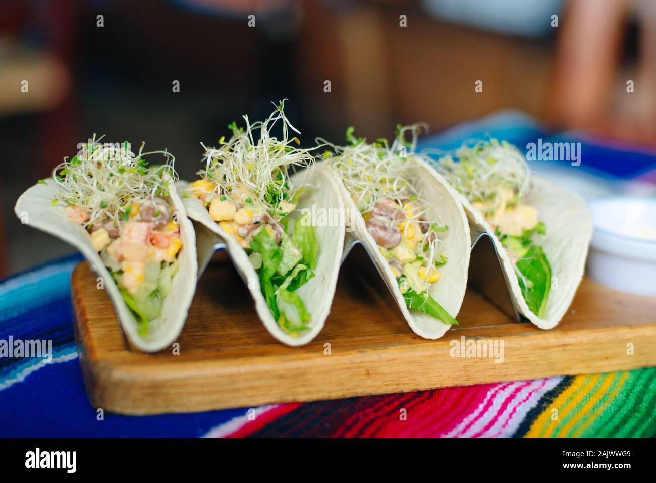 Authentic mexican style tacos hi-res stock photography and images - Alamy
