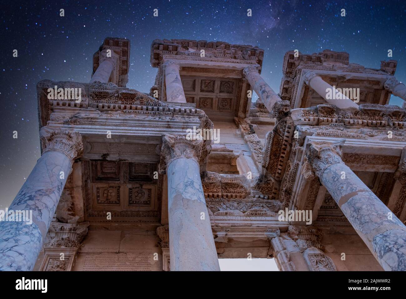 Library Of Celsus At Ephesus Library Of Celsus Ruins Of Ancient City