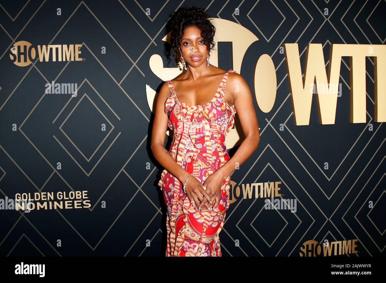 West Hollywood, USA. 04th Jan, 2020. Condola Rashad at the Showtime ...