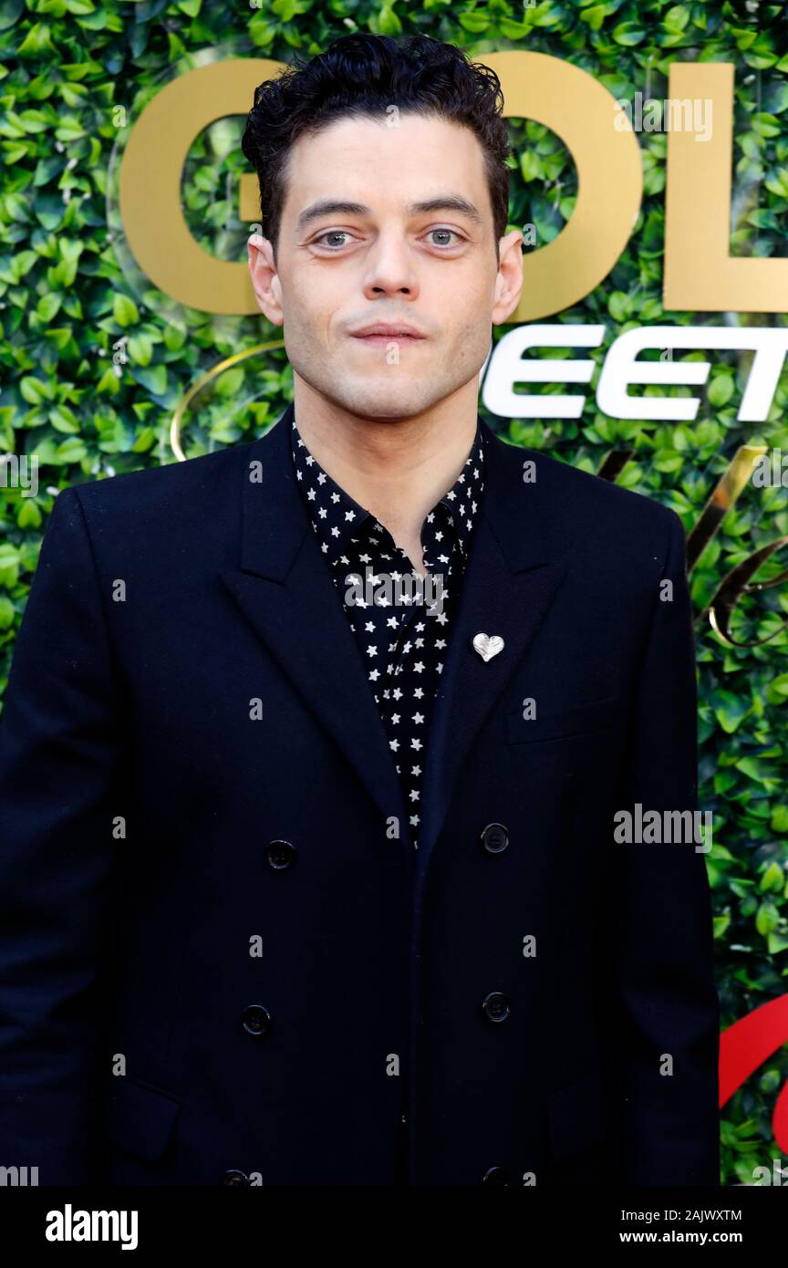Los Angeles, USA. 04th Jan, 2020. Rami Malek at the 7th Gold Meets ...