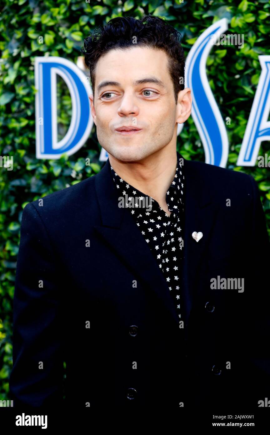 Los Angeles, USA. 04th Jan, 2020. Rami Malek at the 7th Gold Meets ...