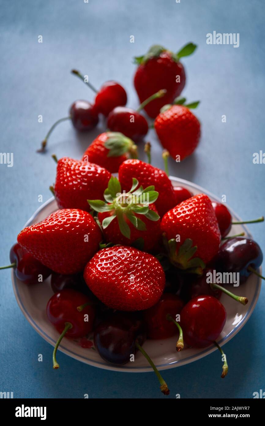 delicious fruits from spain Stock Photo - Alamy