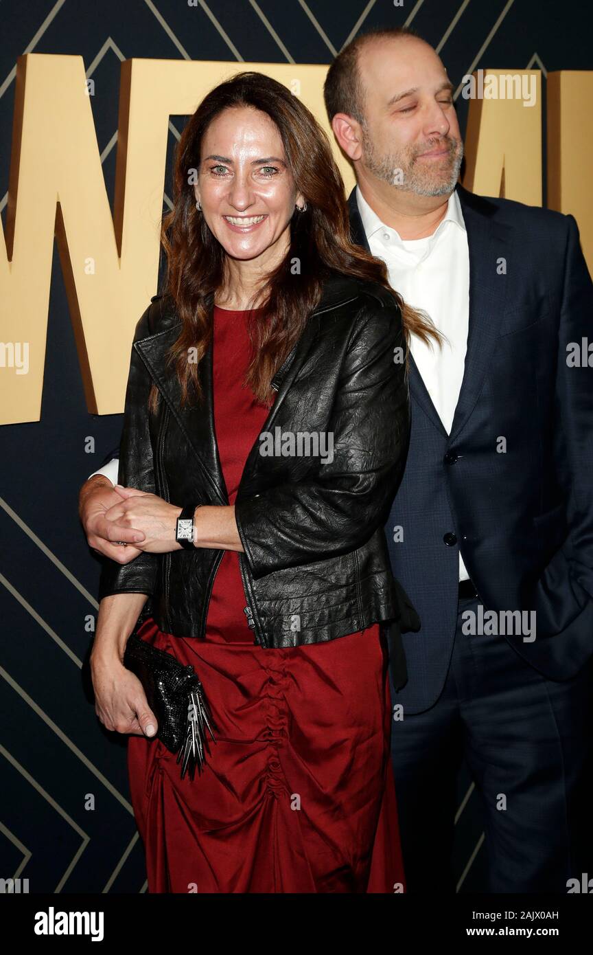 Jana Winograde and Todd Sandler at the Showtime Golden Globe Nominees ...