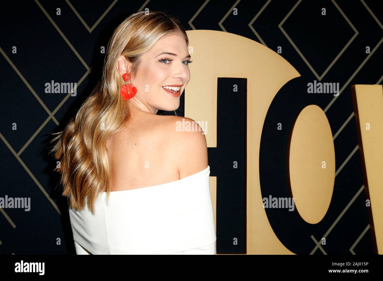 West Hollywood, USA. 04th Jan, 2020. Kate Miner at the Showtime Golden ...