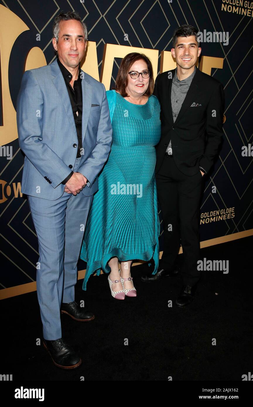 Jeremy Gold, Marci Wiseman and Chris Dickie at the Showtime Golden ...