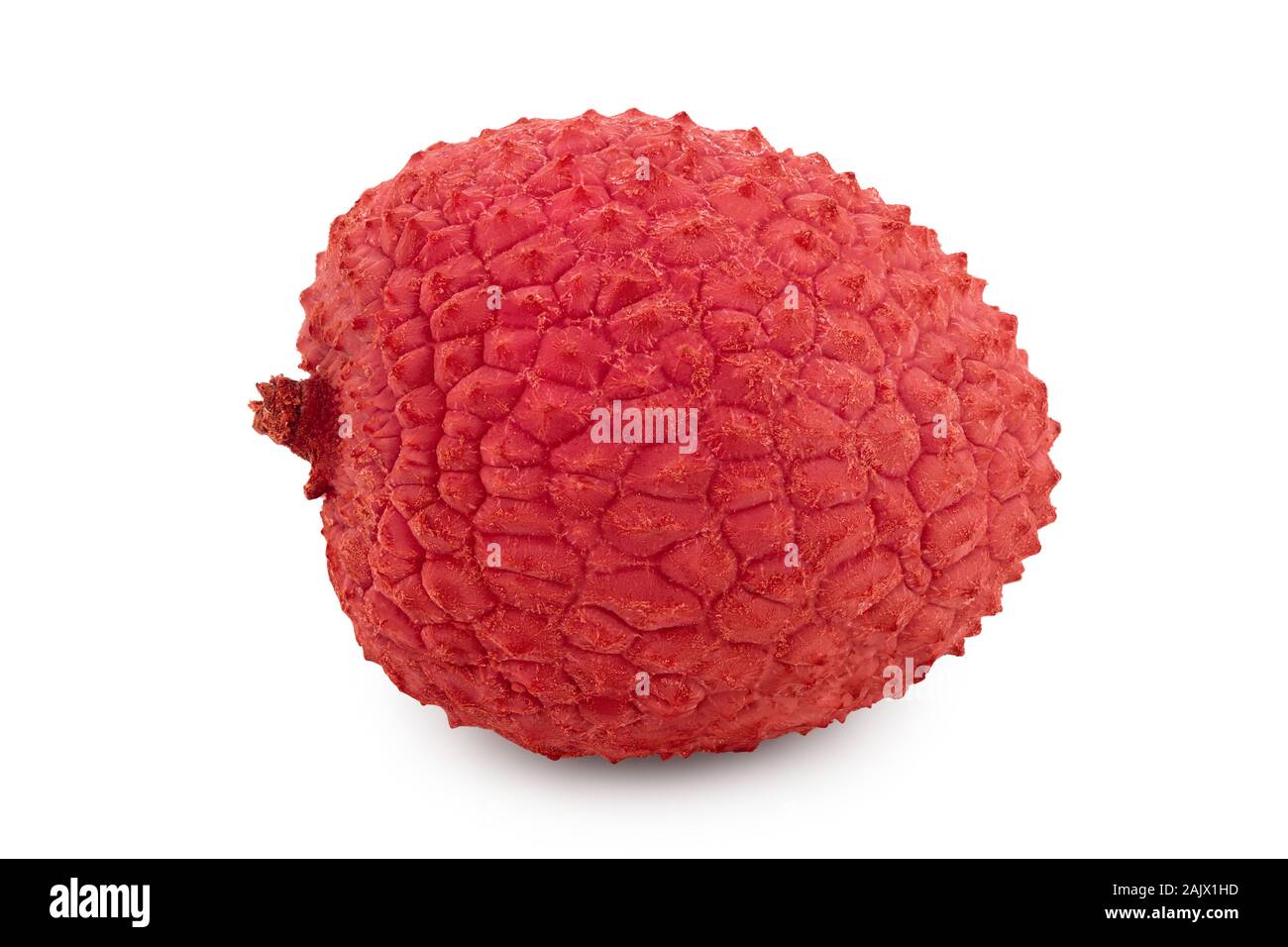 lychee fruit isolated on white background with clipping path and full ...