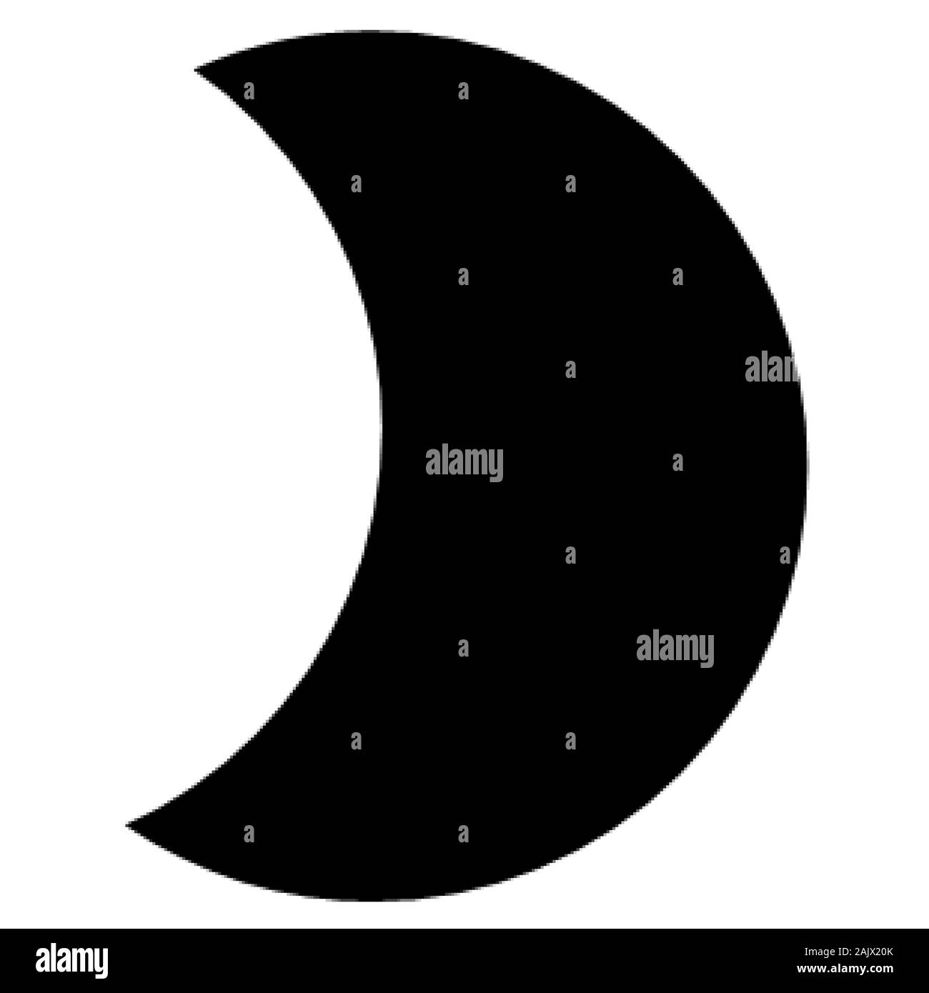 Blue sky cloud moon Cut Out Stock Images & Pictures - Alamy