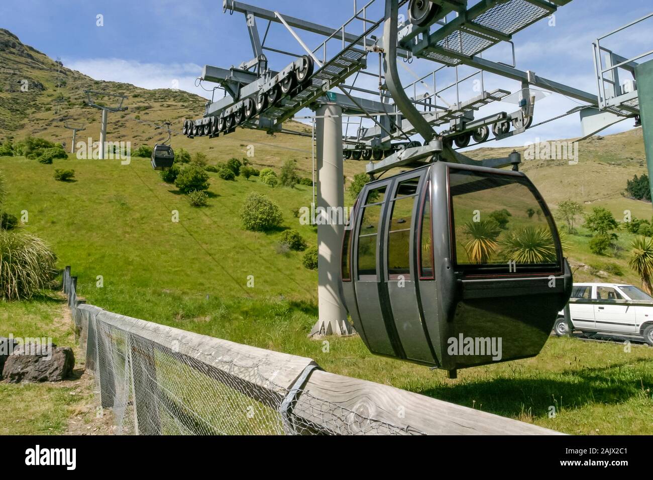 Christchurch Gondola cable car, Christchurch, South Island, New Zealand ...
