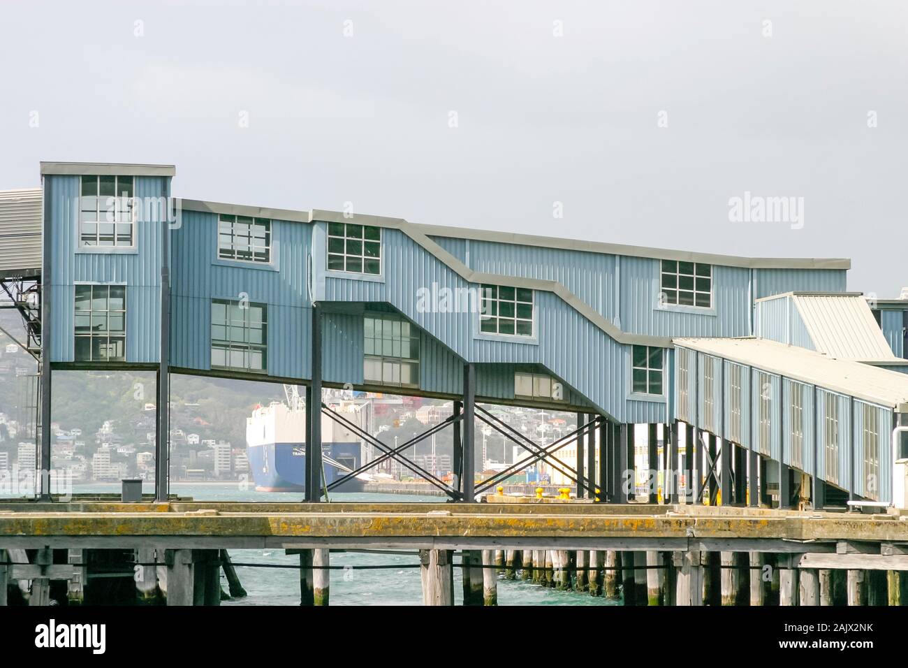 Interislander ferry terminal wellington hi-res stock photography and ...