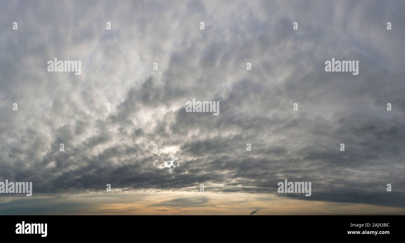 Fantastic dark thunderclouds, sky panorama Stock Photo - Alamy